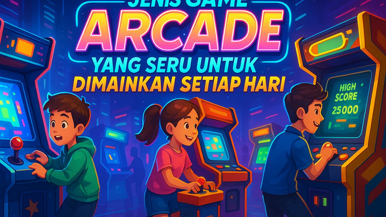Jenis Game Arcade yang Seru untuk Dimainkan Setiap Hari - okgcsa